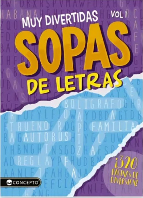 Muy divertidas sopas de letras Vol.1 – Librería Tripantu