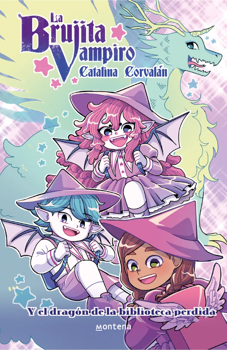 La brujita vampiro y el dragón de la biblioteca perdida – Librería Tripantu