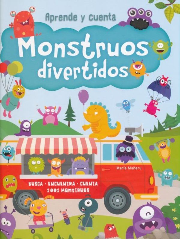 Aprende y cuenta - Monstruos divertidos – Librería Tripantu